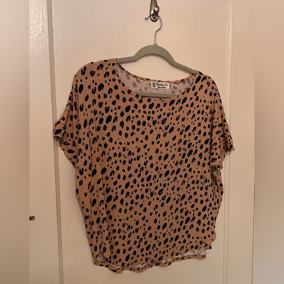 Fighting Eel | Tops | Fighting Eel Leopard Print Momo Womens Top | Poshmark